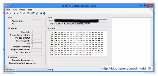 방송기술]MPEG-2 TS Packets analyzer (pes,dts,pts,pcr) : 네이버 블로그