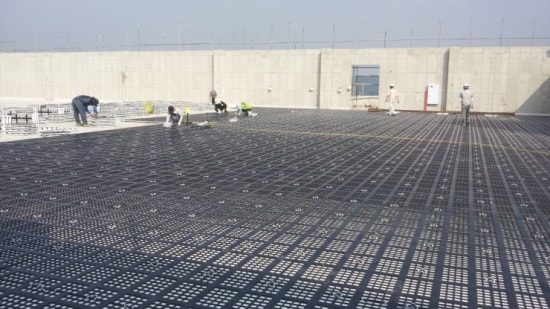 마산대학교 옥상층 이중슬라브 방진공사 이중바닥이중슬래브 이중슬라브공법 이중바닥 기계실옥상 운동시설 방진공사 네이버 블로그