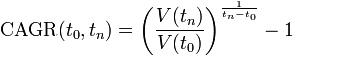 CAGR(연평균성장율)의 이해 -개념, 공식, 사용방법, 유의사항 : 네이버 블로그
