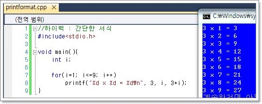 [C언어]printf()의 변수 출력 서식과 scanf() : 네이버 블로그