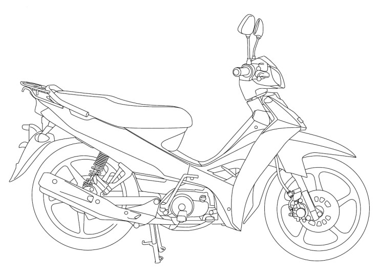 야마하 크립톤 도면 (Yamaha Crypton T110C) : 네이버 블로그