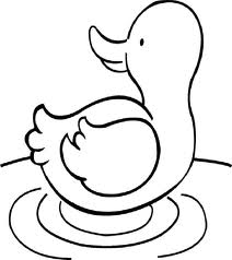 귀여운 오리 색칠공부 : 네이버 블로그