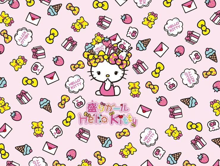 헬로 키티 컴퓨터 바탕화면 키티 배경화면 예쁜것들만 ♡ 웰페이퍼 네이버 블로그