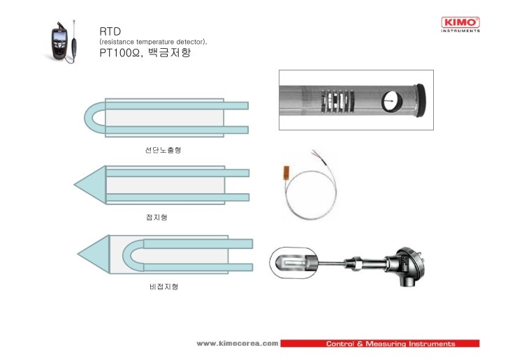 온도센서 종류 (열전대, 저항센서 PT100, 씨미스터 NTC) : 네이버 블로그