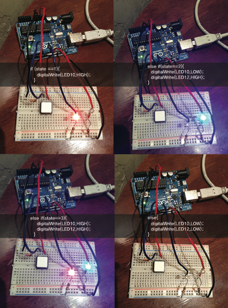 아두이노arduino 스위치로 Led 2개 제어하기 네이버 블로그