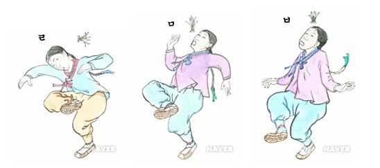 겨울철 민속놀이 제기차기의 유래와 제기 차는 다양한 방법 네이버 블로그