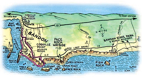 오리건 코스트의 매력적인 여행지 밴든 (Bandon) : 네이버 블로그