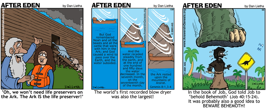 fifteen cubits upward did the waters prevail; and the mountains were ...