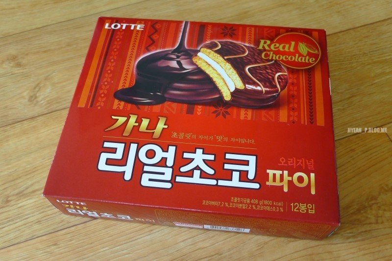 롯데 가나 리얼 초코파이 오리지널 네이버 블로그