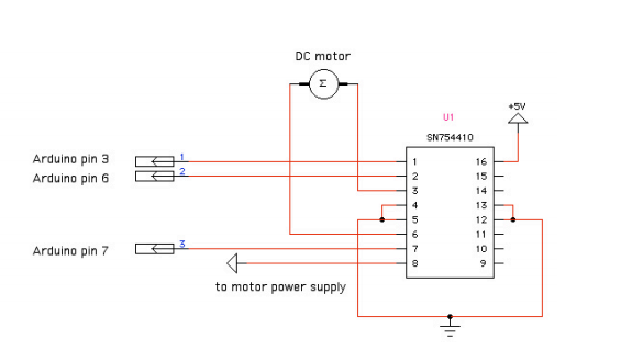 아두이노로 리니어 모터 컨트롤 (Firgelli 모터, Arduino, SN754410) : 네이버 블로그