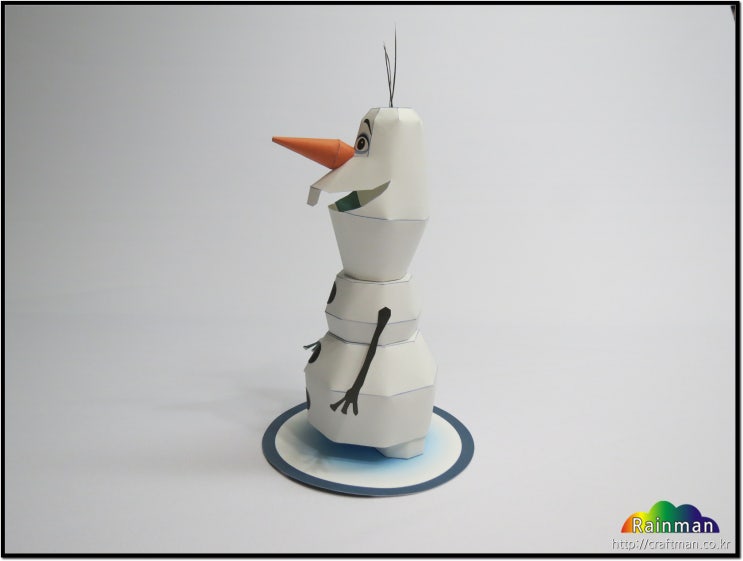 겨울왕국 올라프 종이모형(Frozen Olaf papercraft ver. paper-replika.com) : 네이버 블로그