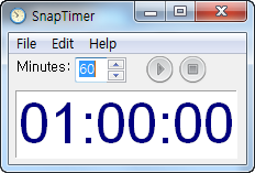 타이머 프로그램 SnapTimer : 네이버 블로그