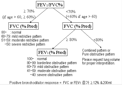 폐기능 검사, Pulmonary function test (PFT) : 네이버 블로그
