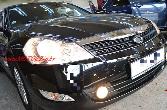 2009 SM5 BF500네비매립/ 파인드라이브정품디지파츠SM5트립컴퓨터/ JY커스텀천공형샤크안테나/ 이브릿지EED-400 SONY HAD CCDⅡ후방카메라/ 제이와이커스텀 ...