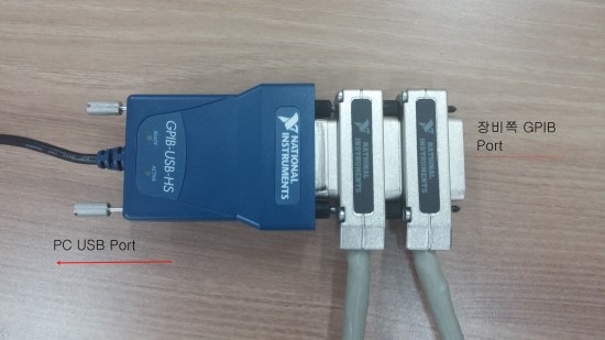 GPIB USB 와 다수의 계측기 연결 : 네이버 블로그