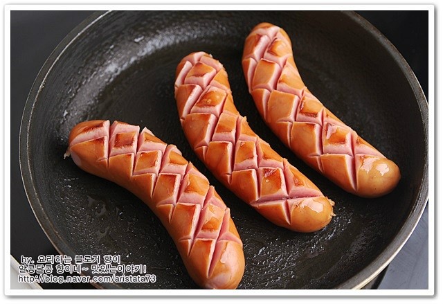 초간단 캠핑요리 소세지양념구이~ With 롯데미림 미림마스터6기 캠핑요리 아이간식 네이버 블로그