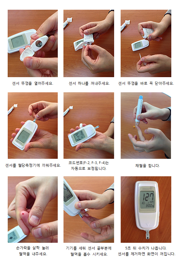 글루코카드 엑스미터x Meter 혈당측정기 사용방법 네이버 블로그
