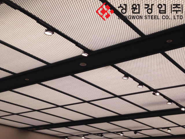 철망 철판망 인테링어 천정용 메탈라스 익스펜디드메탈 네이버 블로그