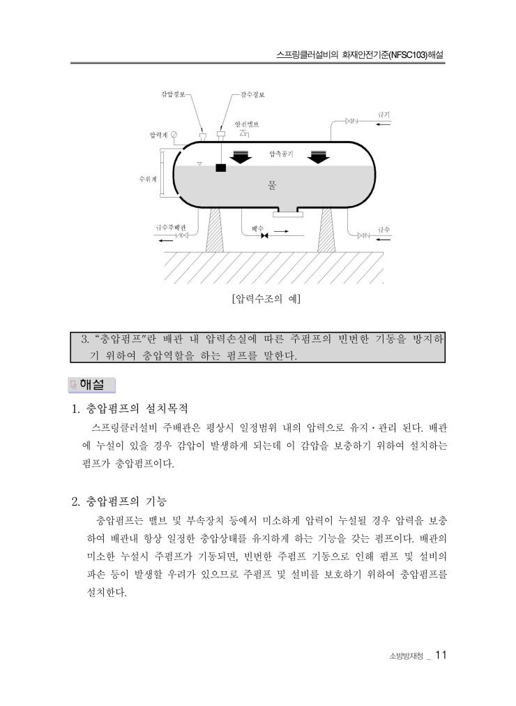 스프링쿨러 화재안전기준 스프링클러 화재안전기준 해설서 네이버 블로그