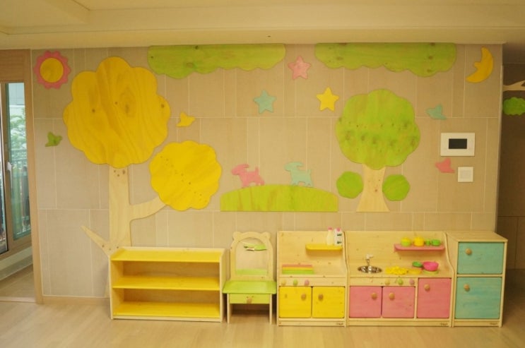 나무친구들 / 키즈교육사 / 어린이집 신설 / 어린이집 인테리어 / 주방놀이 / 벽면 인테리어 / 벽화 / 반패 / 화장대 ...