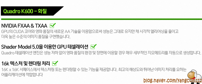 [LEADTEK QUADRO K600]리드텍 쿼드로K600 전문가용 그래픽카드 리뷰! : 네이버 블로그