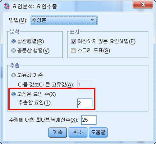 Spss 탐색적 요인분석 및 해석 방법 Efa 네이버 블로그