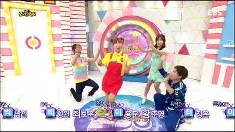 ebs 생방송 톡톡 보니하니역대mc/보니하니 이지은 안재성 2644회방송/2014.8.6 방송스샷 : 네이버 블로그