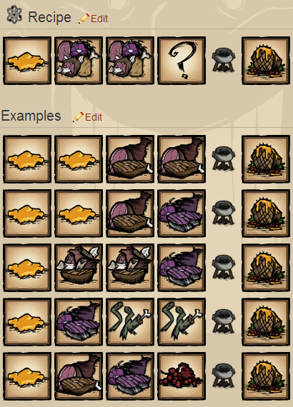 [Don't Starve] 요리, 음식 레시피 : 네이버 블로그