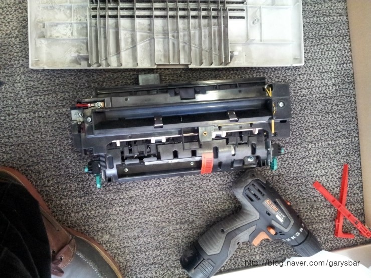 MF4550/5550 MF4450/5450/4450L 유지보수키트 (정착부, 급지롤러, 전사롤러) 교체하기 : 네이버 블로그