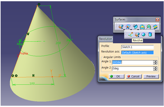 카티아를 이용한 원, 쌍곡선, 포물선, 타원 이해하기-1 : 네이버 블로그