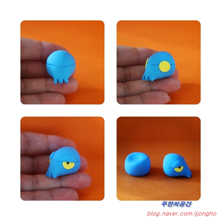 포켓몬스터xy 완철포 포켓몬을 아이클레이로 만들기~ 클레이공예클레이캐릭터아이클레이캐릭터 만들기포켓몬스터 클레이포켓몬