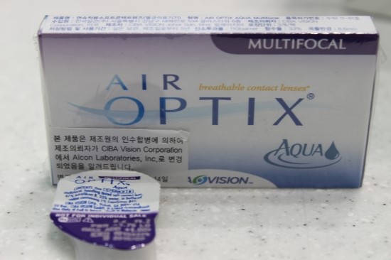 시바비전 에어옵틱스 아쿠아 Multifocal 멀티포컬 누진 콘택트렌즈 네이버 블로그