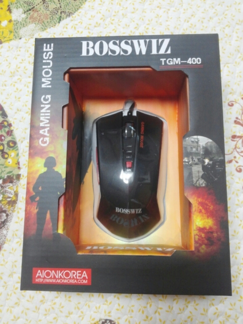 BOSSWIZ TGM-400 게이밍 마우스 체험후기 : 네이버 블로그