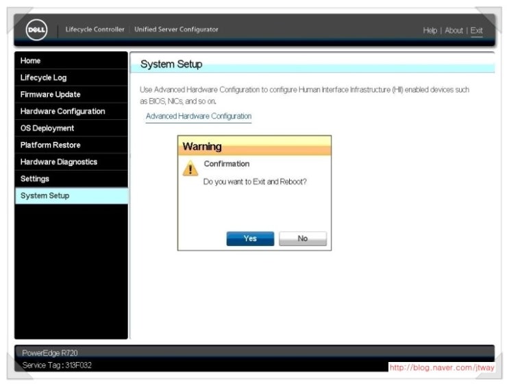DELL Server iDRAC 설정 및 사용방법 : 네이버 블로그