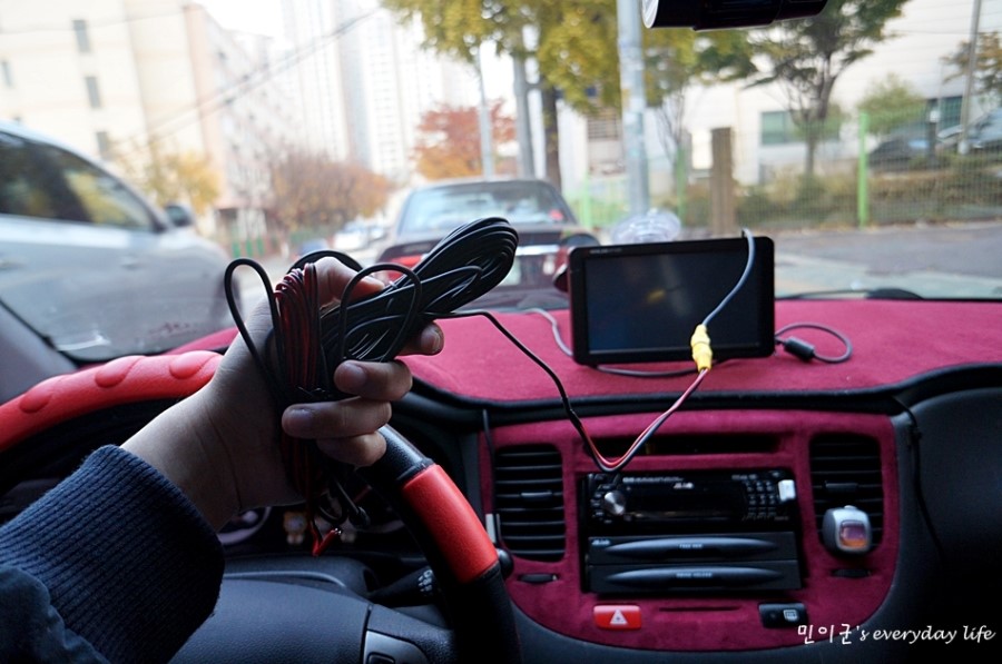 후방카메라 후방감지기 설치방법 Diy 네이버 블로그