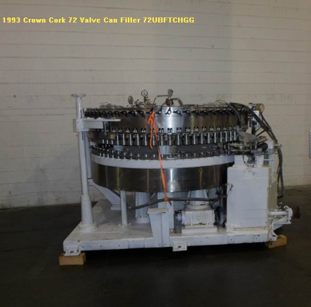 1993 Crown Cork 72 Valve Can Filler model 72UBFTCHGG : 네이버 블로그