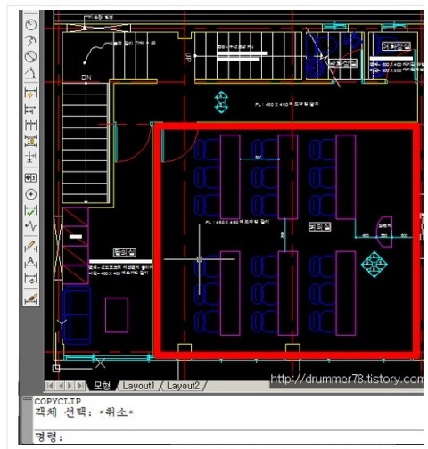 캐드(CAD)로 면적구하는 방법 : 네이버 블로그