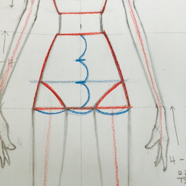 패션 드로잉 패션 일러스트 기초 여성 바디 그리는 방법 네이버 블로그