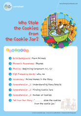 노부영 Who Stole the Cookies from the Cookie Jar? 워크시트와 활용법 : 네이버 블로그