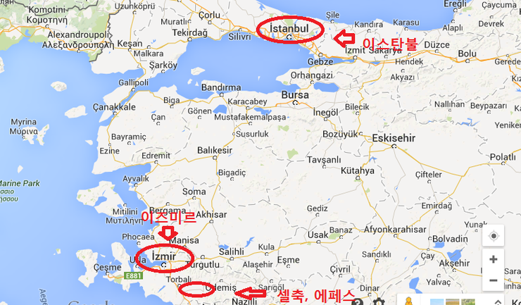 터키 렌터카 렌트카 여행 1 Herz에서 차 받기 에페스 유적 네이버 블로그