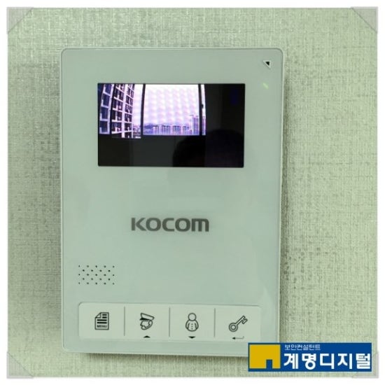 북구비디오폰, 침산동 옥석타운에 코콤비디오폰 KCV-434설치. 계명디지털 : 네이버 블로그