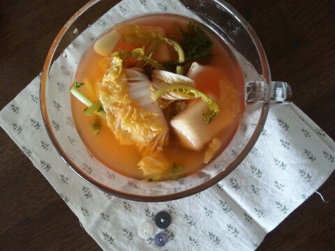 생생정보 찬찬찬 - 물김치 담그기 ( 김치말이국수 ) 숙성편 : 네이버 블로그