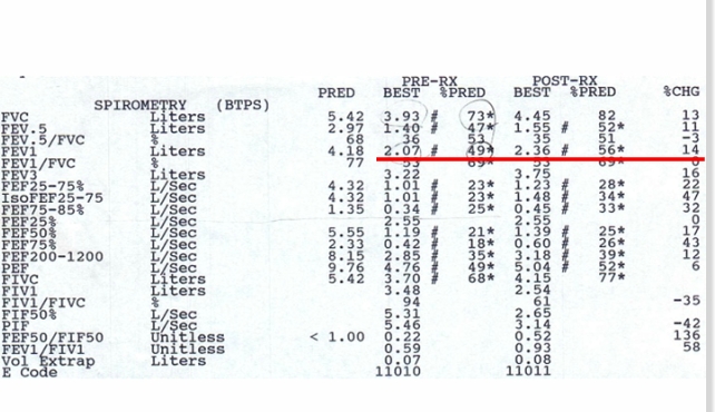 폐기능 검사, Pulmonary function test (PFT) : 네이버 블로그