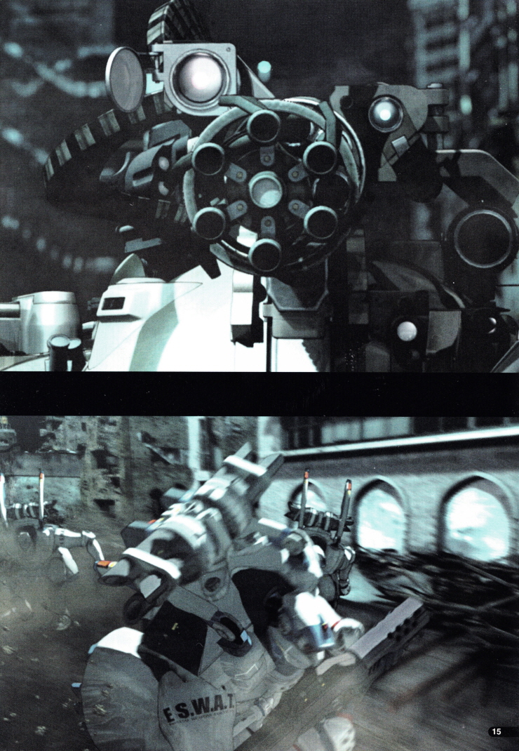 시로우 마사무네 : 애플시드 - 프로메테우스 몽타쥬 화보집, 시로우 마사무네 일러스트집 Intron Depot 1 부분 ...