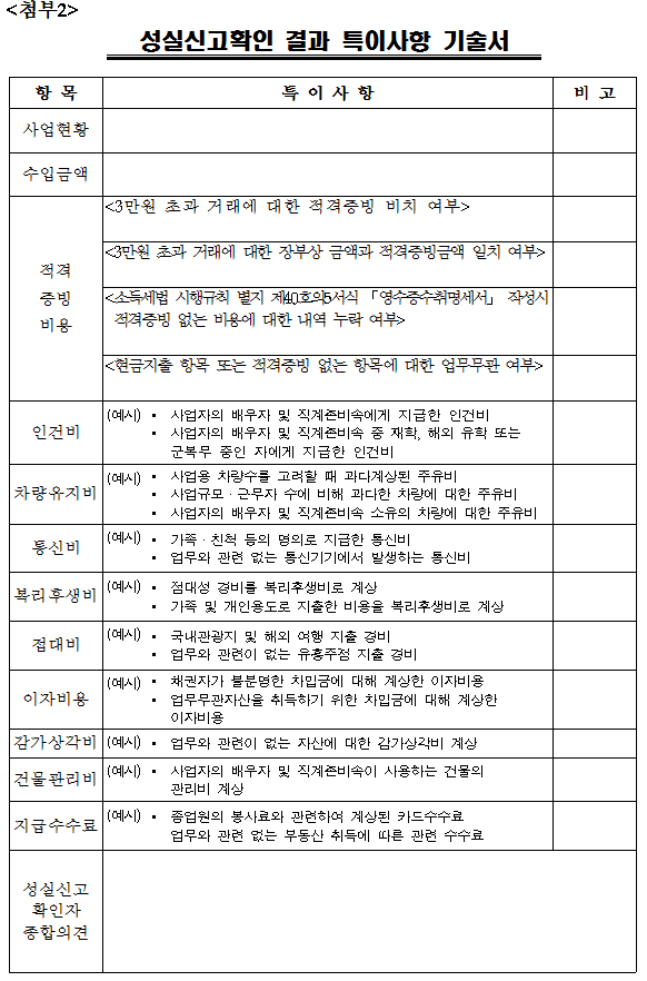 성실신고대상 개인사업자 법인설립 네이버 블로그