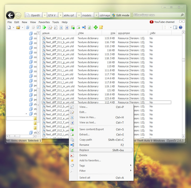Grand Theft Auto V (GTA 5) OpenIV 사용법! 설치부터 끝까지 - 모드설치 : 네이버 블로그