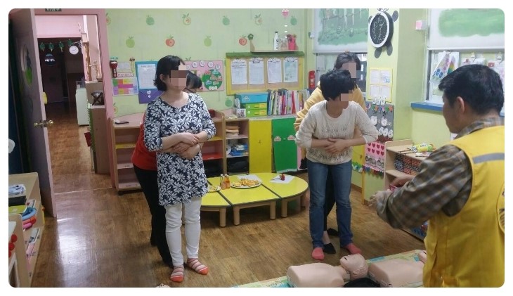 쌤요닷컴 어린이집 안전교육 기도폐쇄시 응급처치법 네이버 블로그