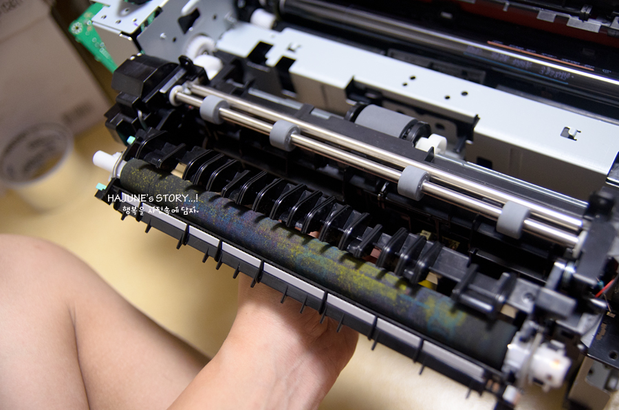 삼성 레이저 프린터 SL-C422 종이걸림 해결 : 네이버 블로그