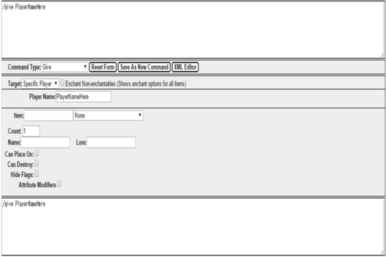 마인크래프트 커맨드 생성기 MCStacker : 네이버 블로그