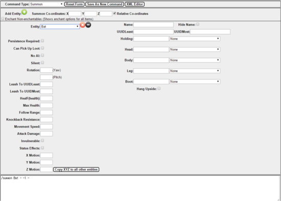 마인크래프트 커맨드 생성기 MCStacker : 네이버 블로그